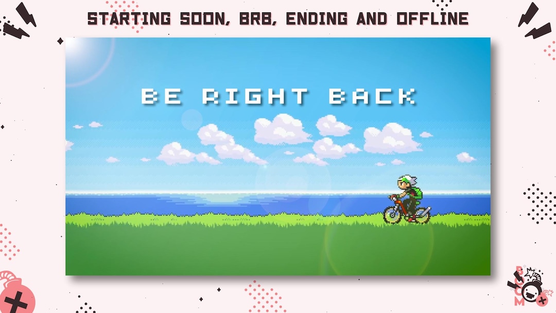 Animated Twitch Pixel Pokemon Legendary Emerald / Stream Starting Soon ...
