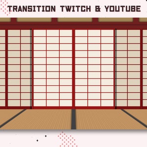 Animated Twitch Samurai Dojo Door Trasition Japannese / Stream ...