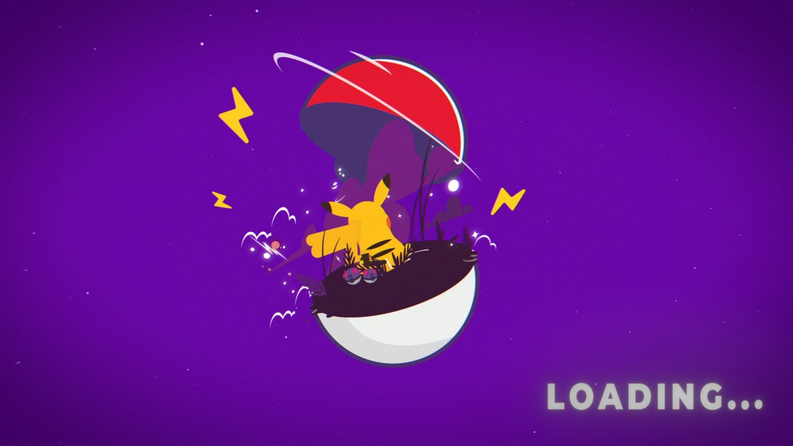 Animated Twitch Pikachu Pokemon Cute / Stream Starting Soon / - Etsy ...