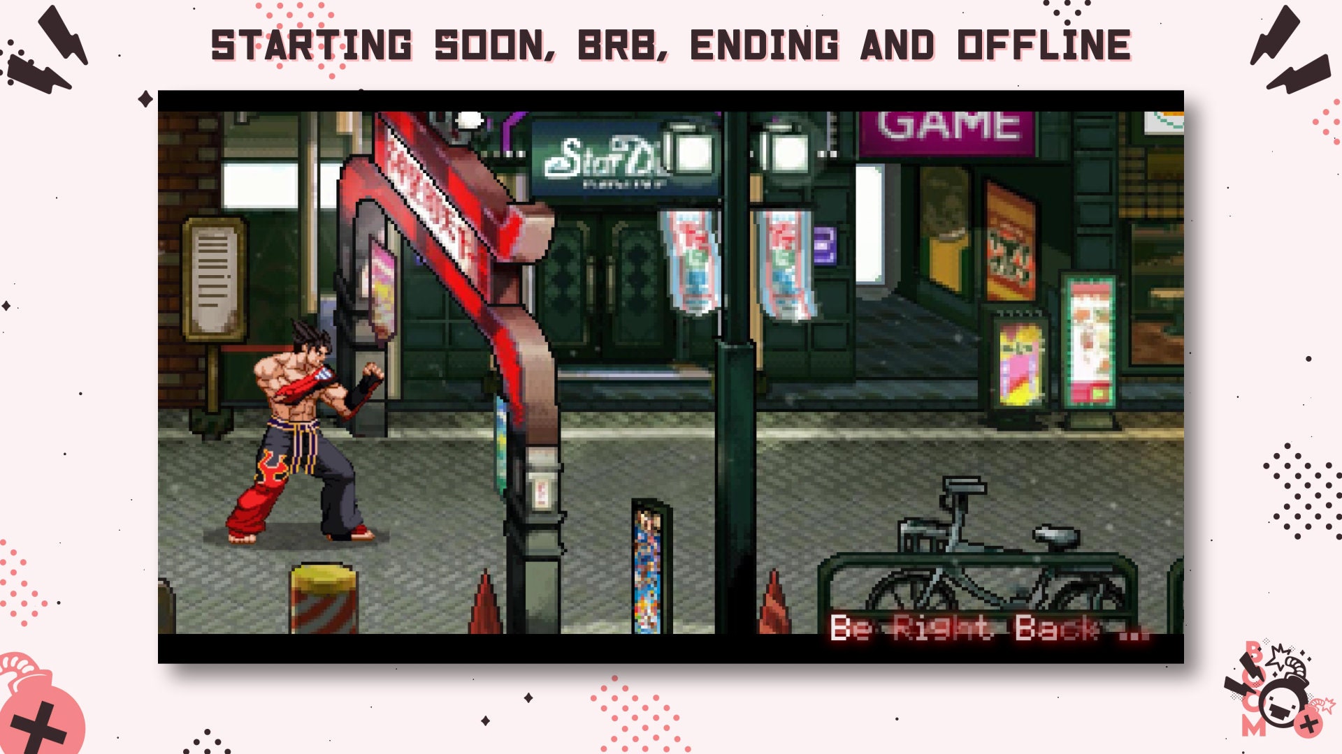 Animated Twitch Tekken 8 Scenes / Startingsoon / Ending / BRB / Stream ...