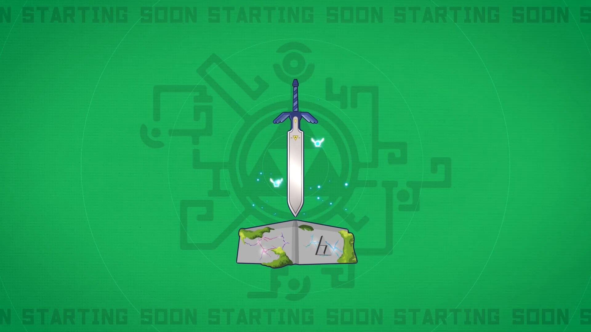 Animated Twitch Zelda Lofi Chill / Stream Starting Soon / Be Right Back ...