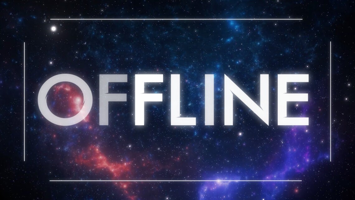 Animated Twitch Galxy Lo Fi / Stream Transition / Overlay / Streampack ...