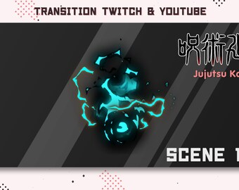 Animated Twitch Samurai Fire Katana Trasition Japannese / Stream ...