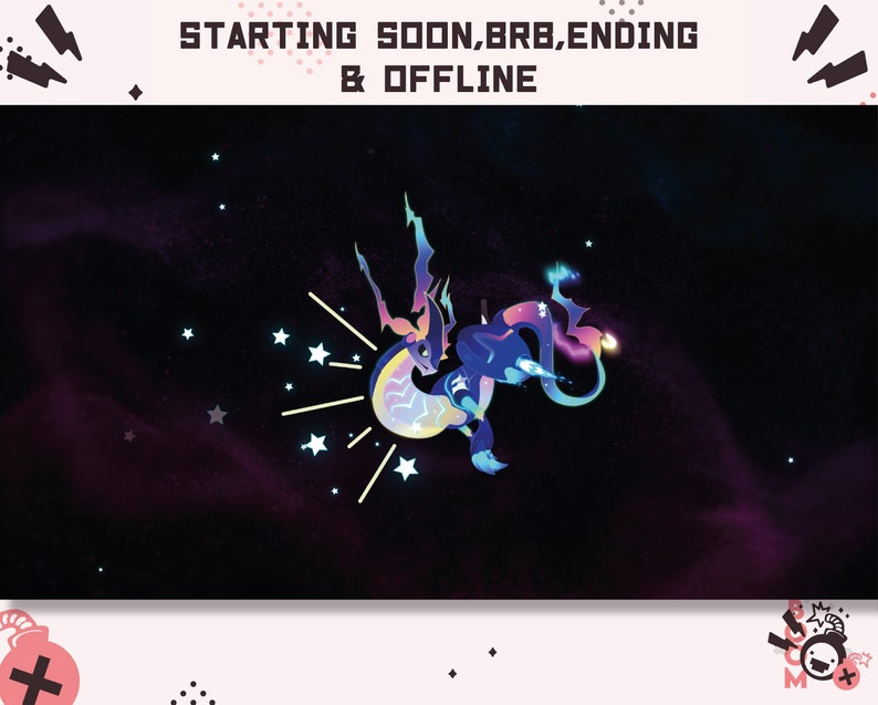 Animated Twitch Miraidon Pokemon Violet Scarlet Cute/ Stream Starting ...