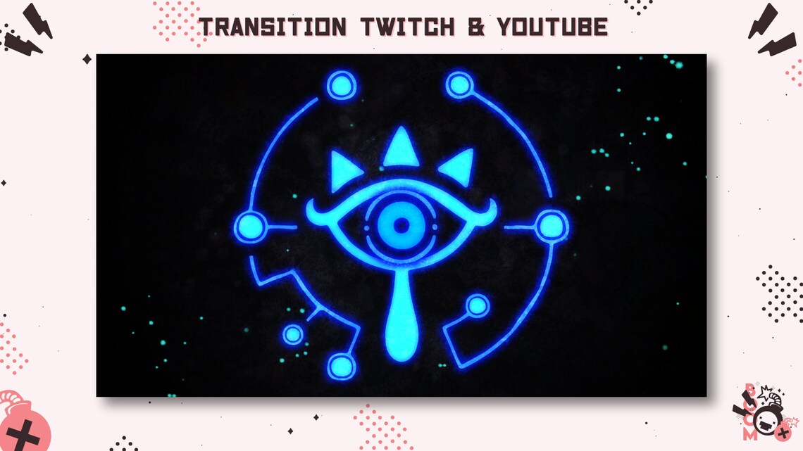 Animated Twitch Transition Zelda / Overlay / Youtube / Streampack ...