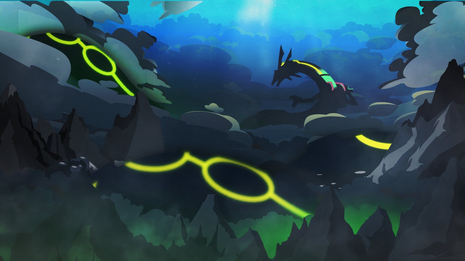 Animated Twitch Rayquaza Pokemon Legendari / Stream Starting Soon / Be ...