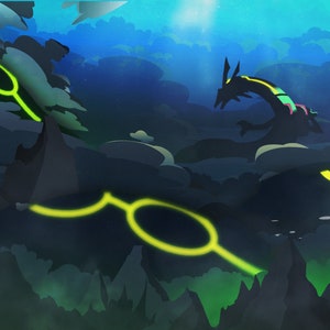 Animated Twitch Rayquaza Pokemon Legendari / Stream Starting Soon / Be ...