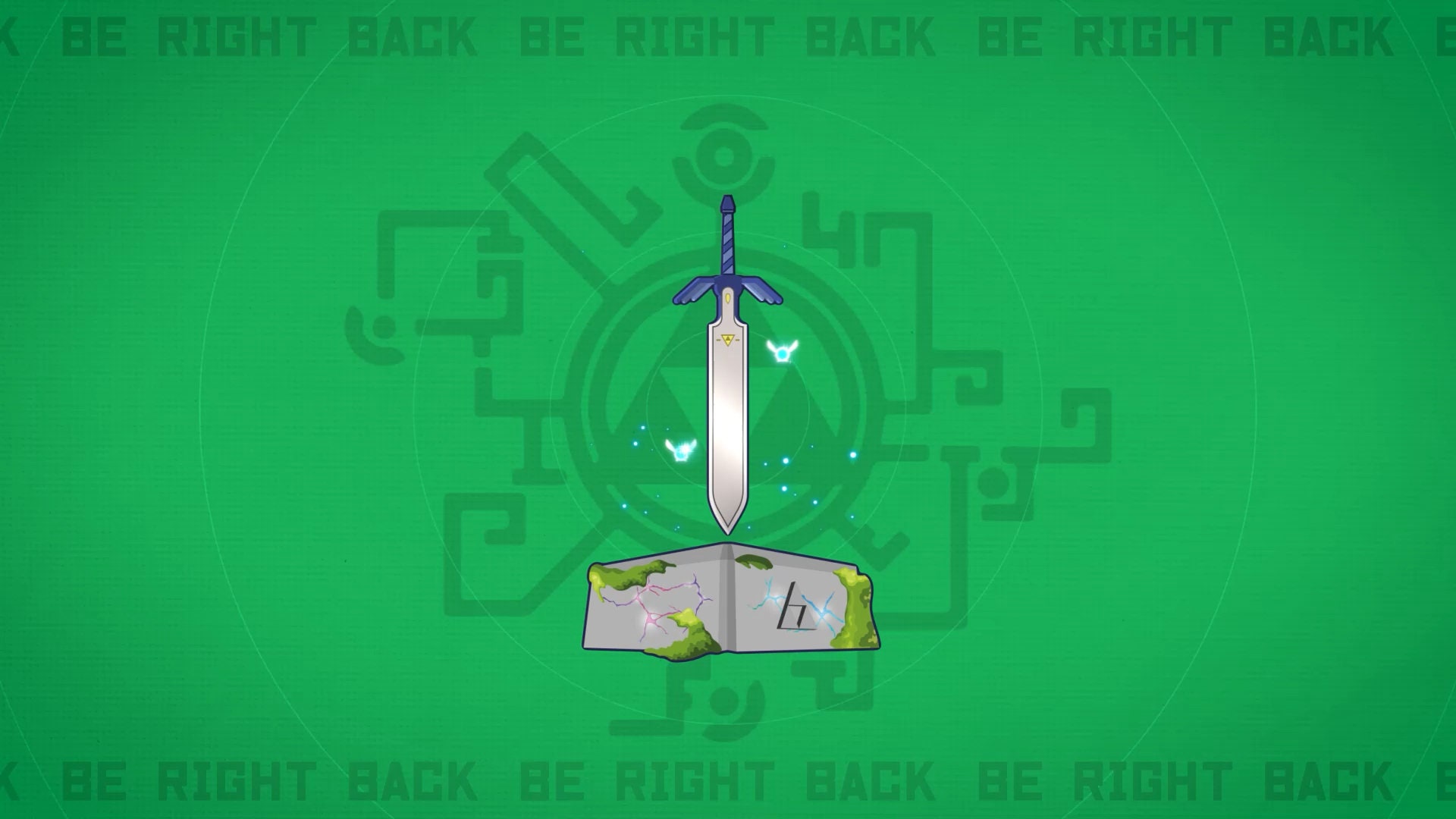 Animated Twitch Zelda Lofi Chill / Stream Starting Soon / Be Right Back ...