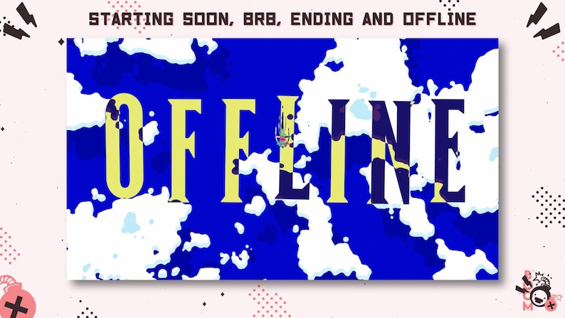 Animated Twitch Anime Pirate Una Pieza / Stream Starting Soon / Be ...
