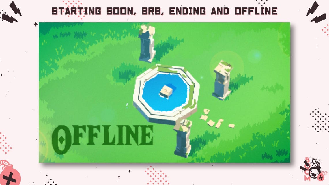 Animated Twitch Zelda BOTW TOTK / Overlay / Youtube / Streampack ...