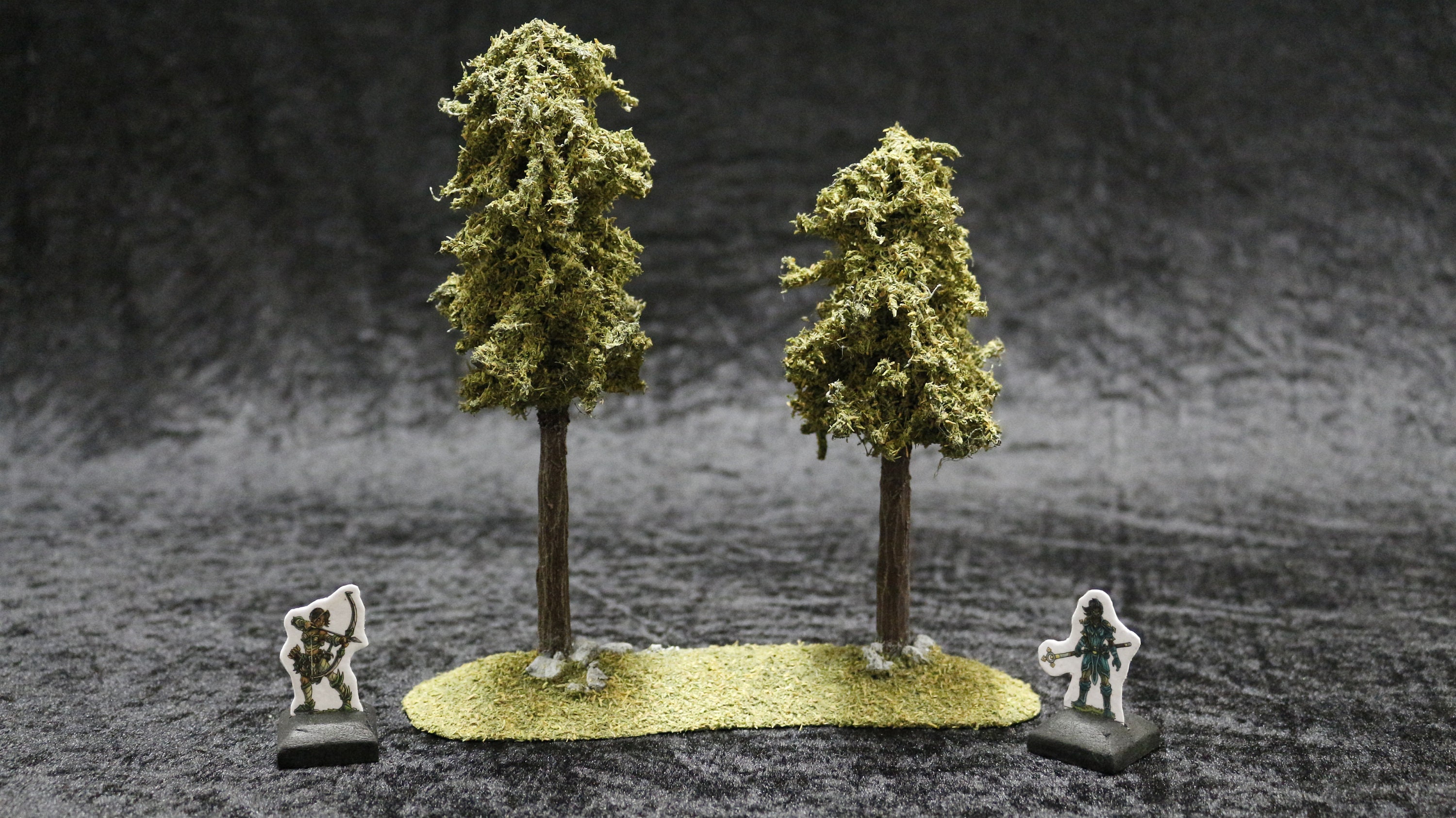 Tree Scatter Terrain, Pine Trees, Green Grass, RPG, DND Pathfinder ...
