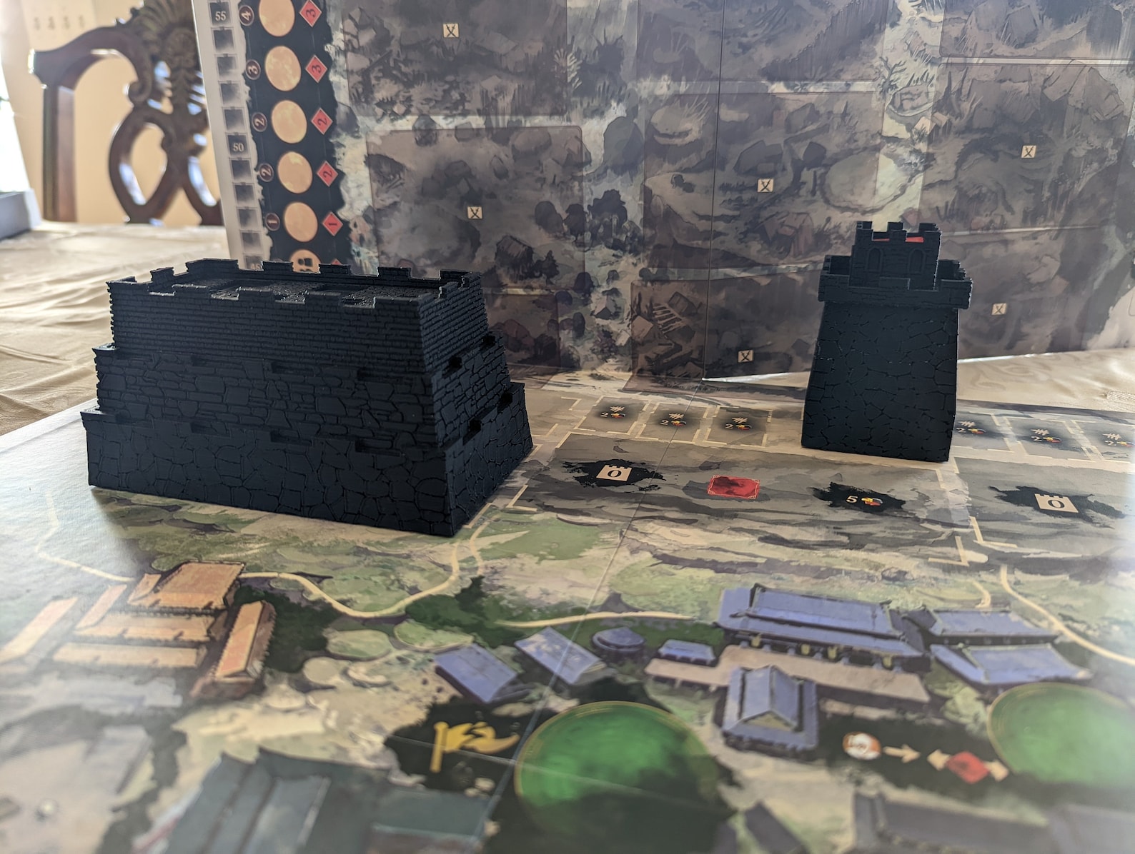 The Great Wall Board Game 3D Printed Walls, Towers, & Barricades - Etsy