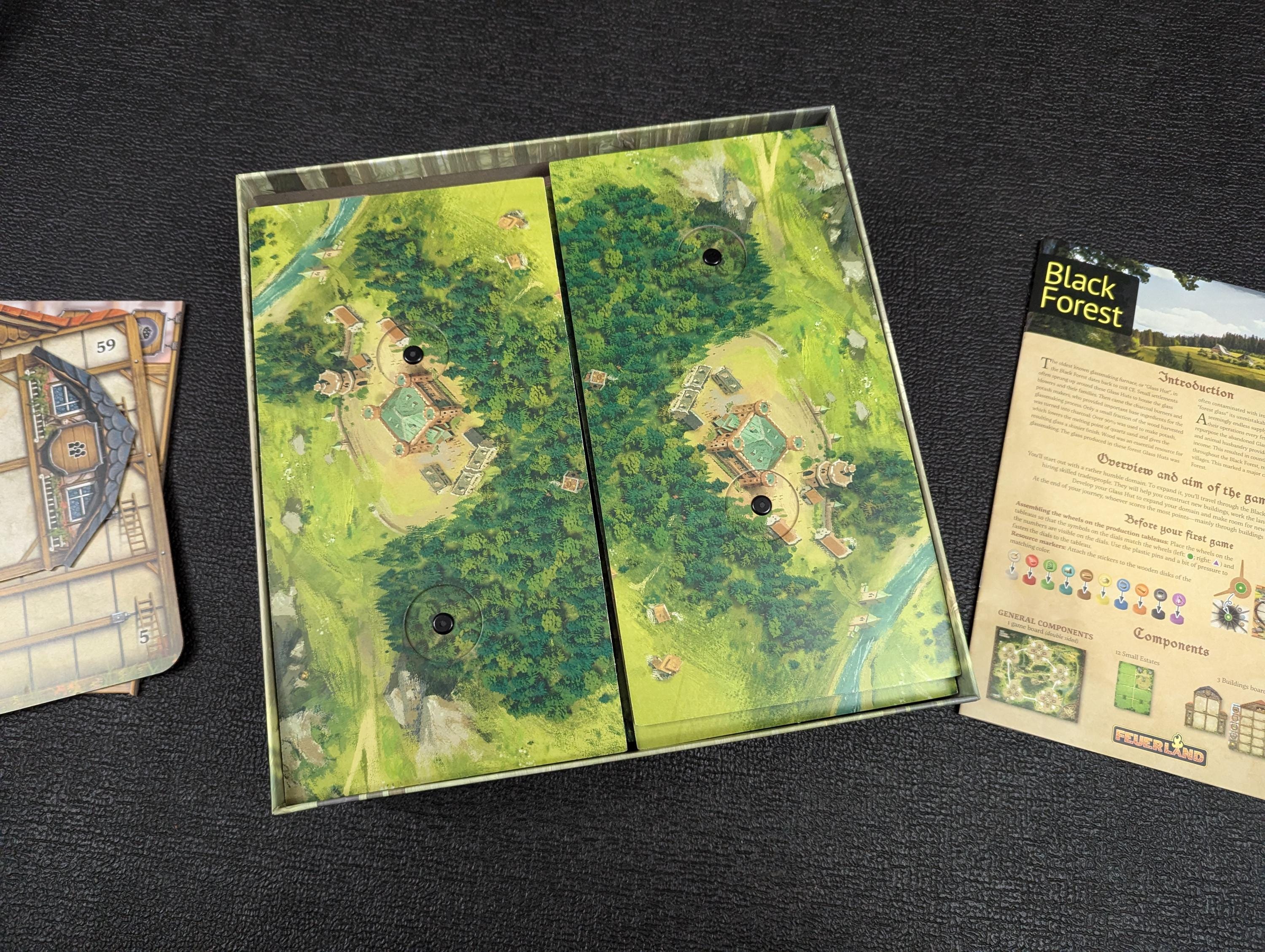 Black Forest Board Game Insert - Free US Shipping - Etsy