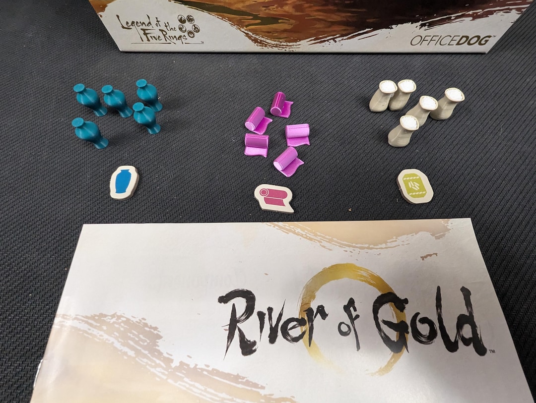 River of Gold Board Game Upgraded Resources - Free US Shipping - Etsy