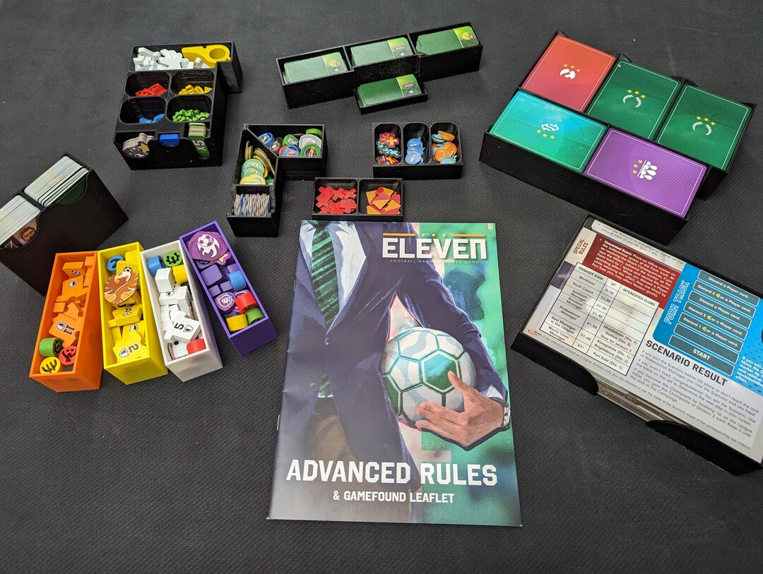 Eleven Board Game 3D Printed Insert STL File Only - Etsy UK