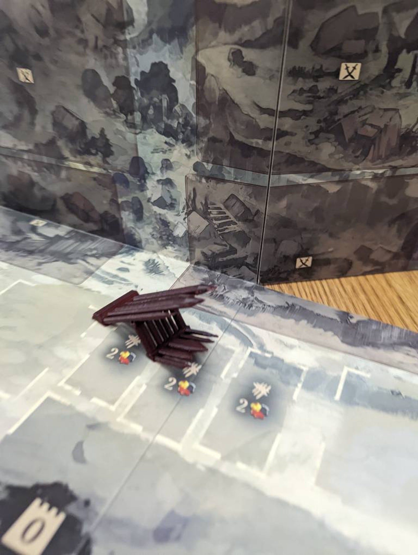 The Great Wall Board Game 3D Printed Walls Towers & - Etsy