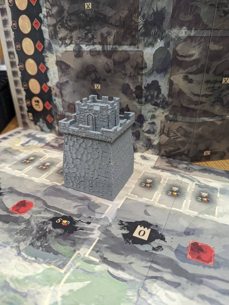 The Great Wall Board Game 3D Printed Walls Towers & - Etsy Hong Kong