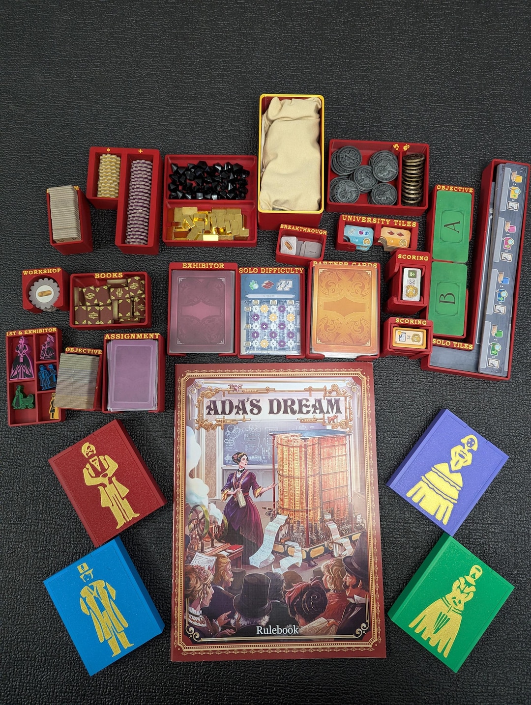 STL Files for Ada's Dream Board Game Insert - Etsy