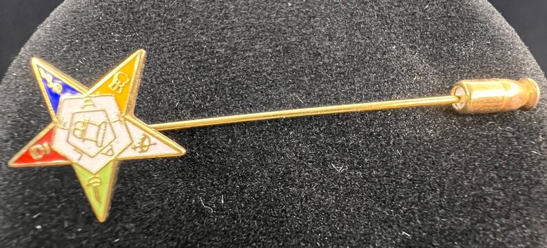 Vintage Order of the Eastern Star (OES) Stick Pin - Etsy