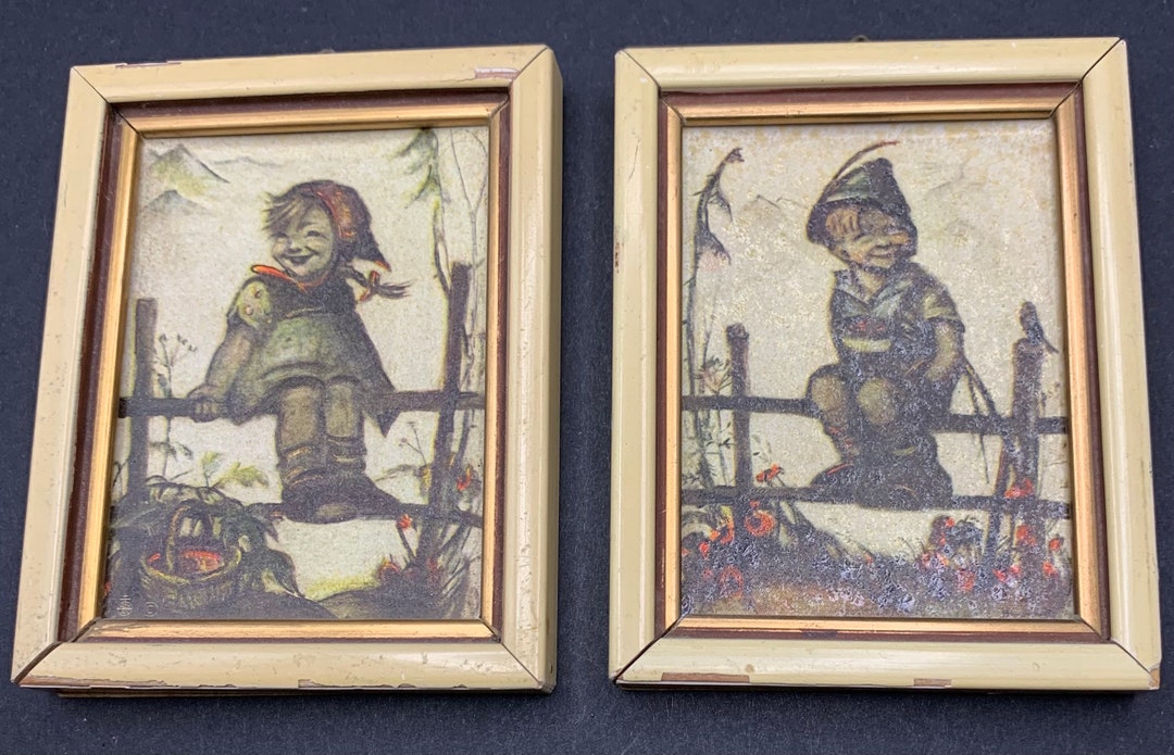 Vintage Framed Original Hummel Prints. Made in Western Germany. 2 ...