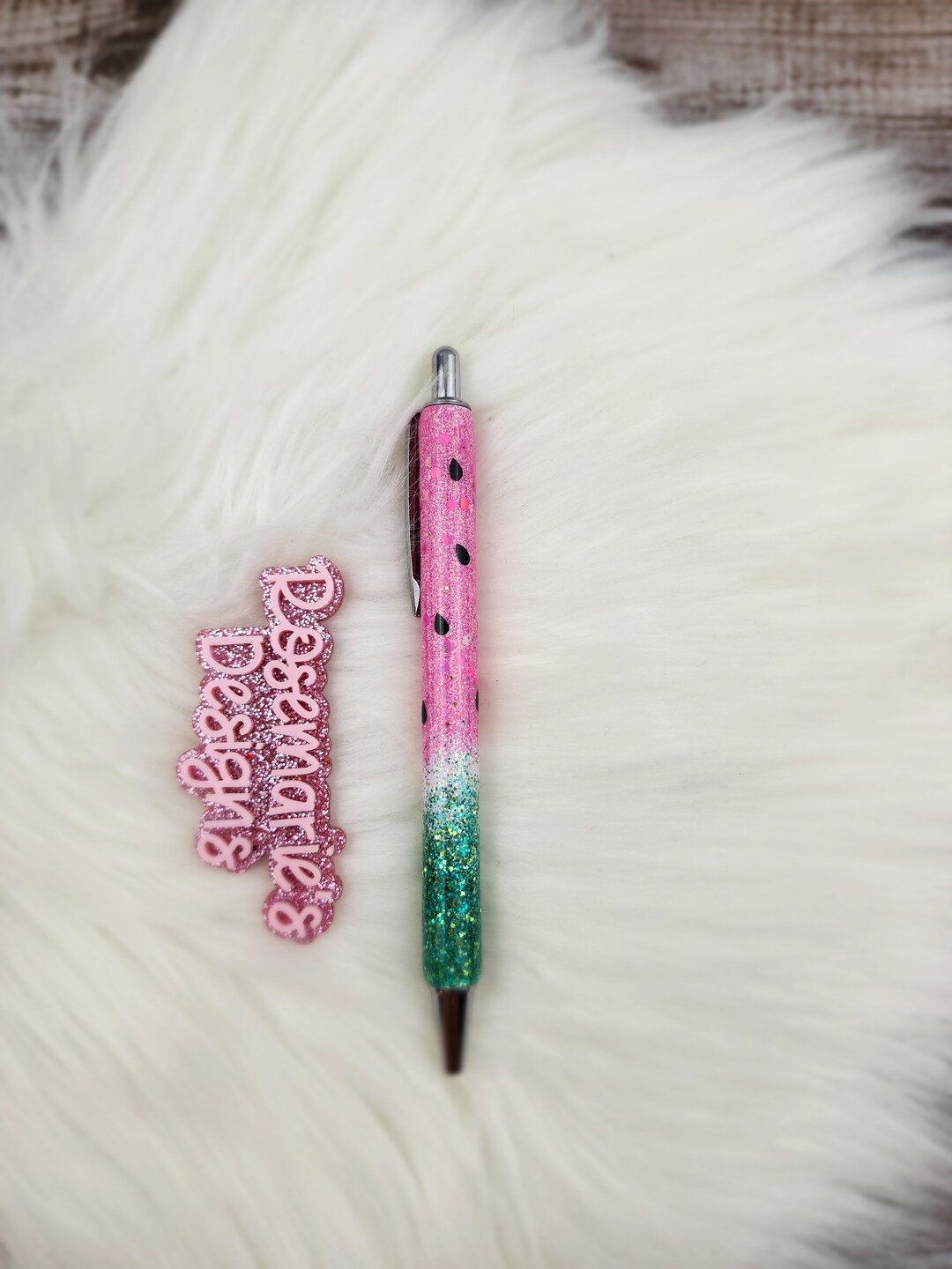 Watermelon Glitter Pin Pen, Weeding Tool, Vinyl Pin Pen - Etsy
