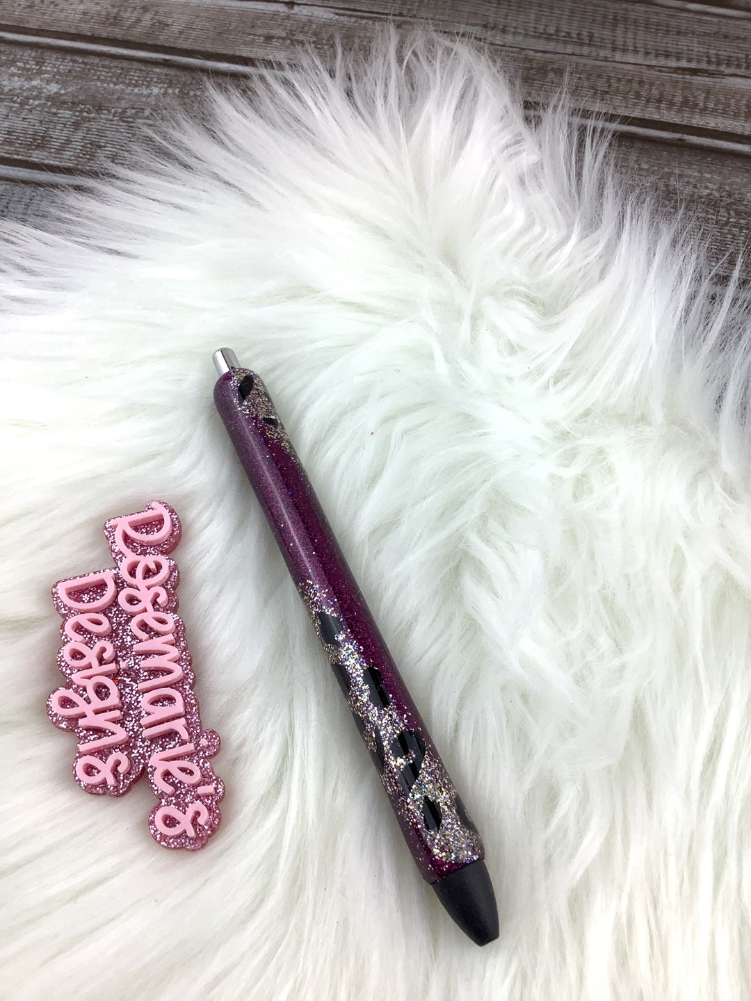 Leopard Pen, Epoxy Inkjoy Pen, Custom Pens, Glitter Pen, Gift for ...
