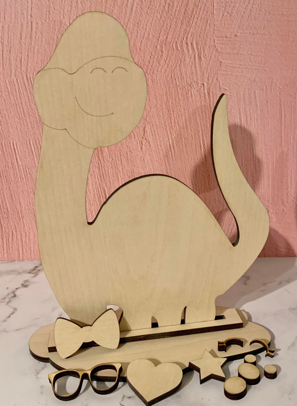 Dinosaur Laser Cut File Kids Laser Cut File Brontosaurus - Etsy