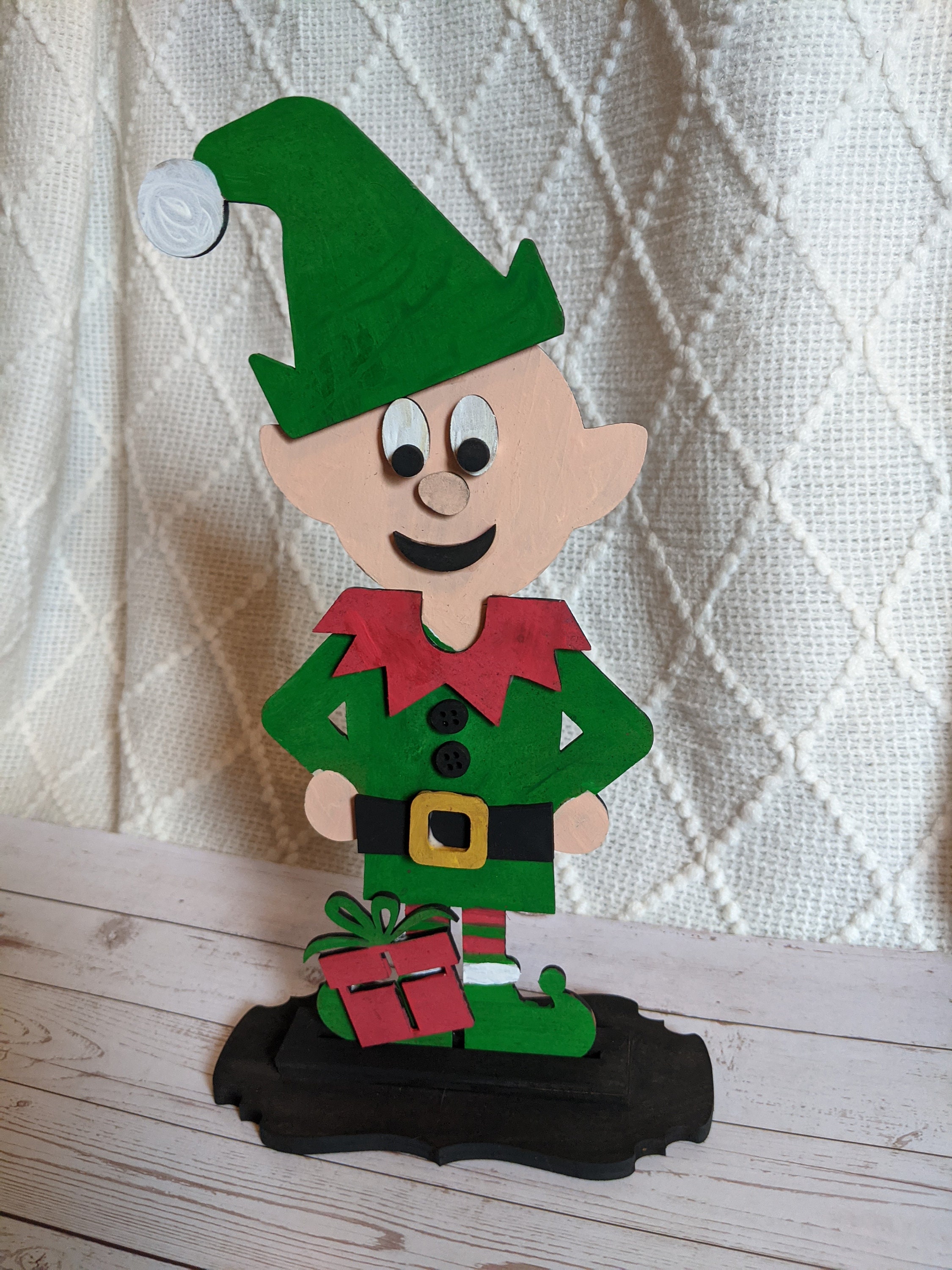 Elf Laser Cut File, Create Your Own, Glowforge Elf, Laser Cut File ...