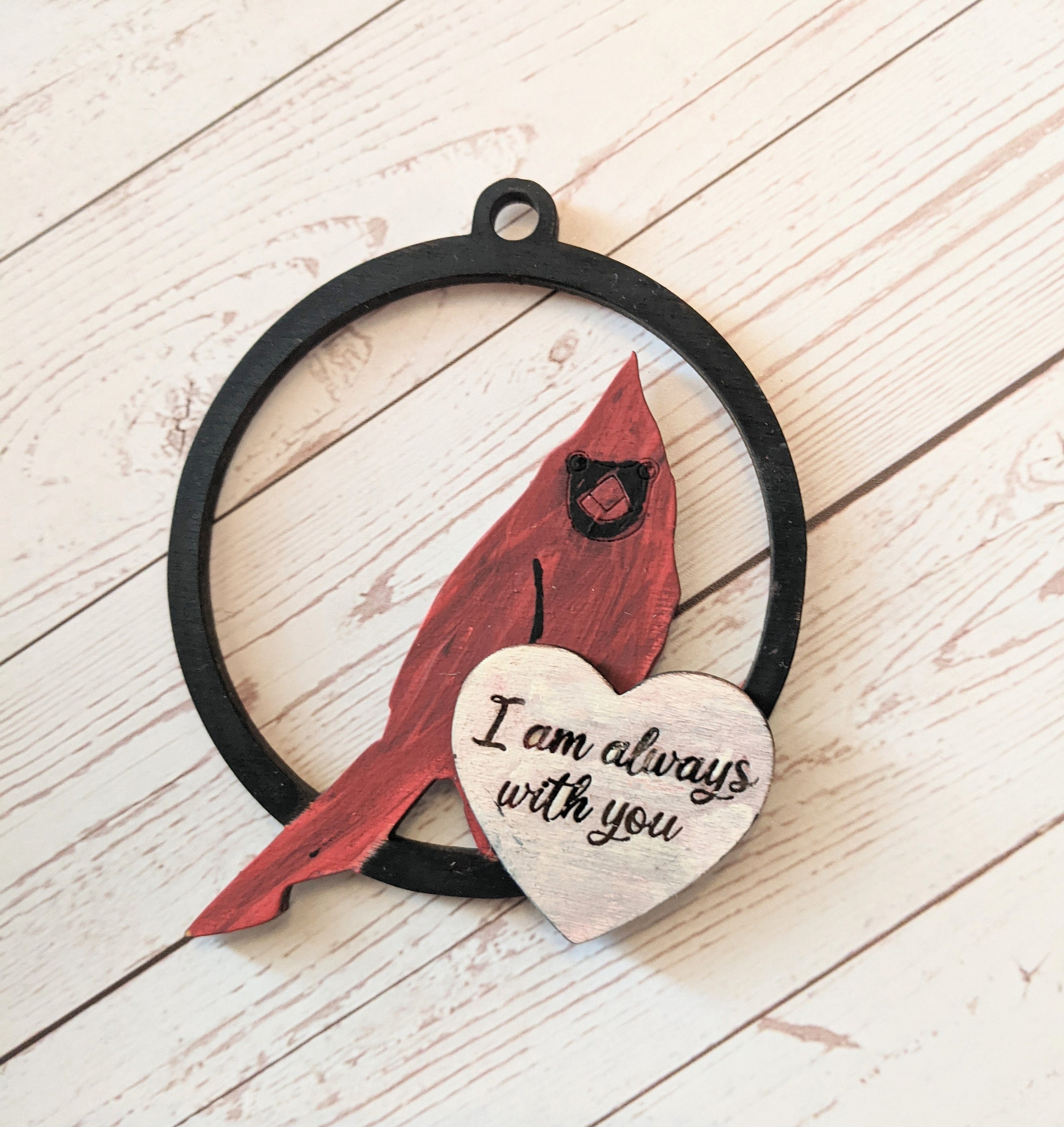 Cardinal Christmas Ornament SVG Christmas Laser Cut File - Etsy