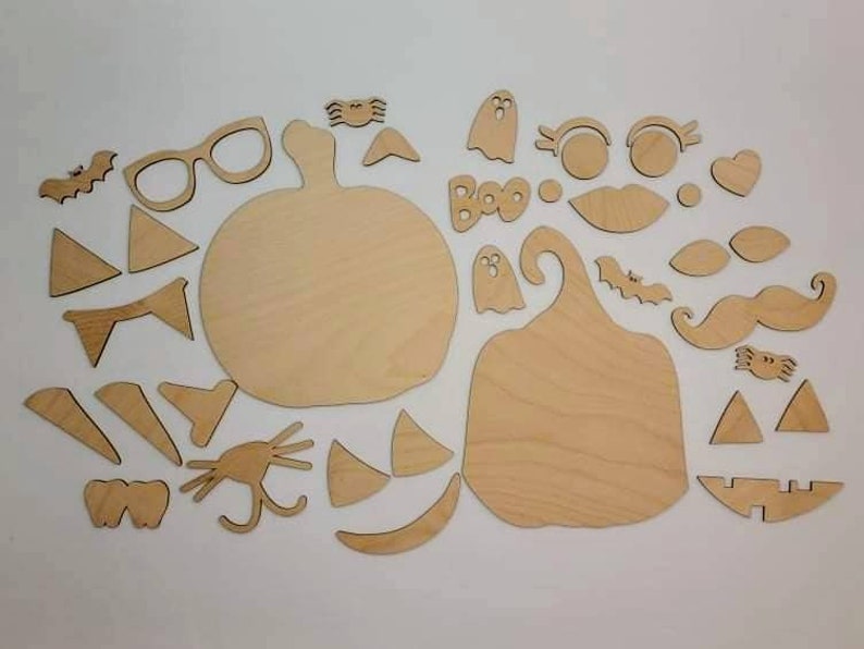 Jack O' Lantern Laser Cut SVG File, Create Your Own, Glowforge Pumpkin ...
