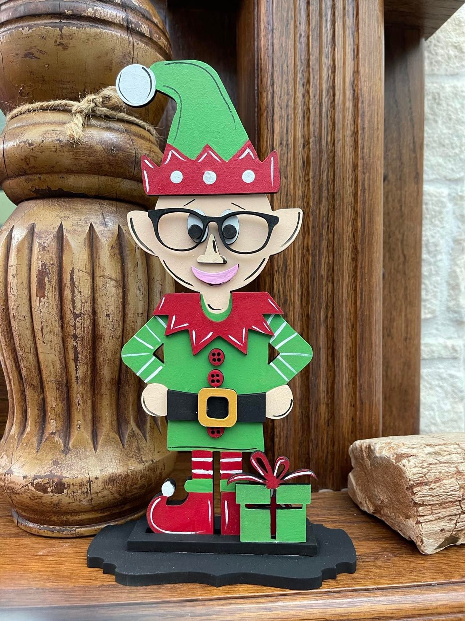 Elf Laser Cut File, Create Your Own, Glowforge Elf, Laser Cut File ...