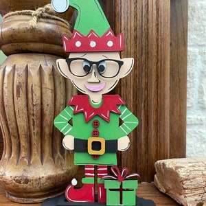 Elf Laser Cut File, Create Your Own, Glowforge Elf, Laser Cut File, Christmas Laser File ...