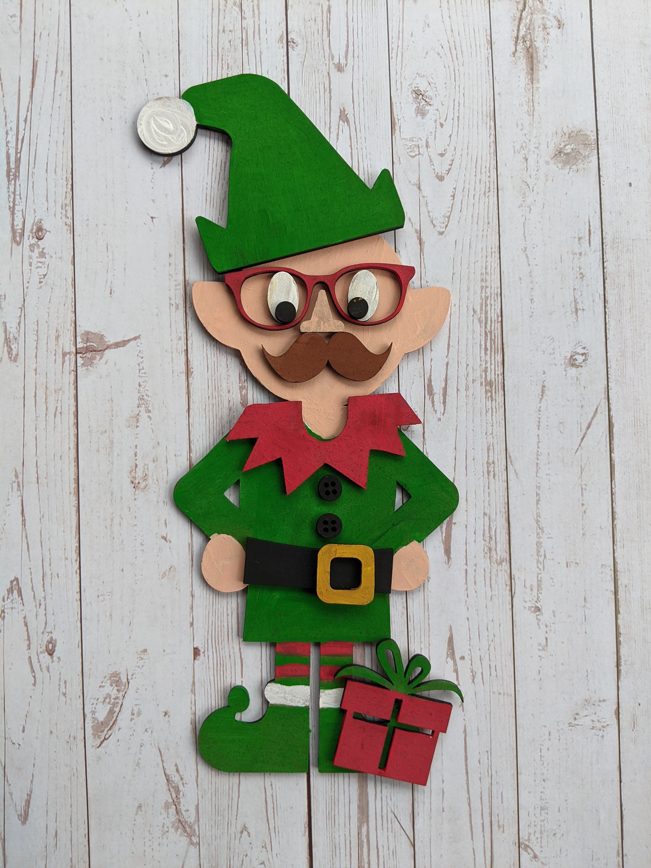Elf Laser Cut File, Create Your Own, Glowforge Elf, Laser Cut File, Christmas Laser File ...