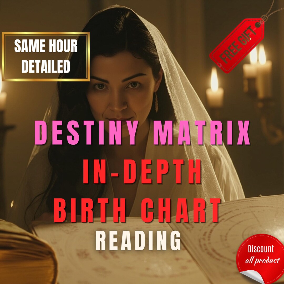 Destiny Matrix Analysis: Birth Chart, Numerology & Astrology Reading - Etsy