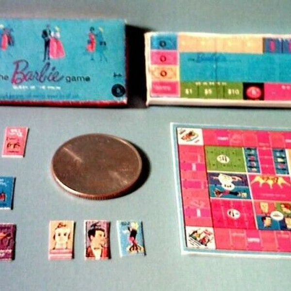 Vintage Barbie Board Game - Etsy