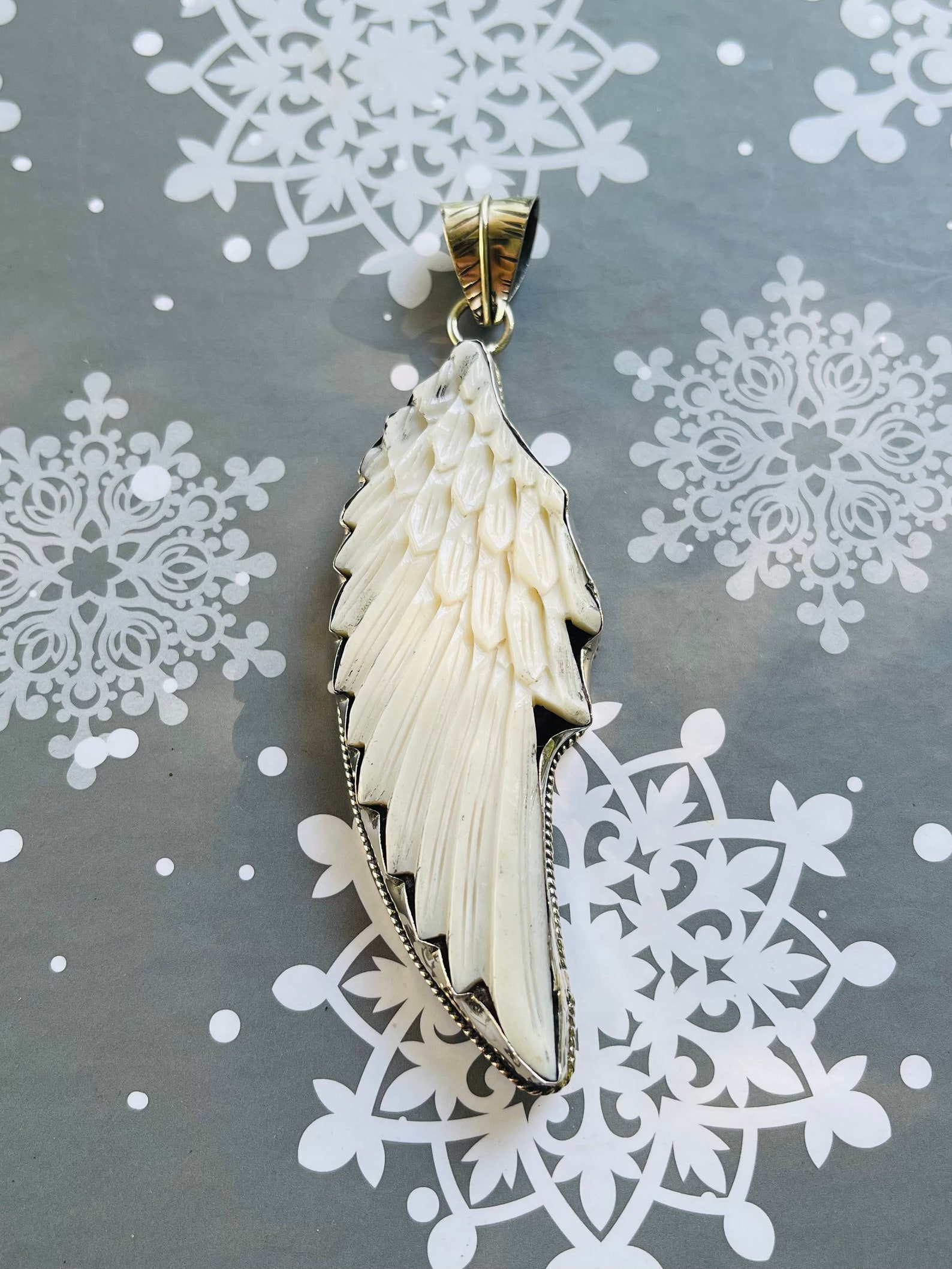 Angel Wings Angel Wings Bone Curved Tibetan Silver 3 Inches - Etsy