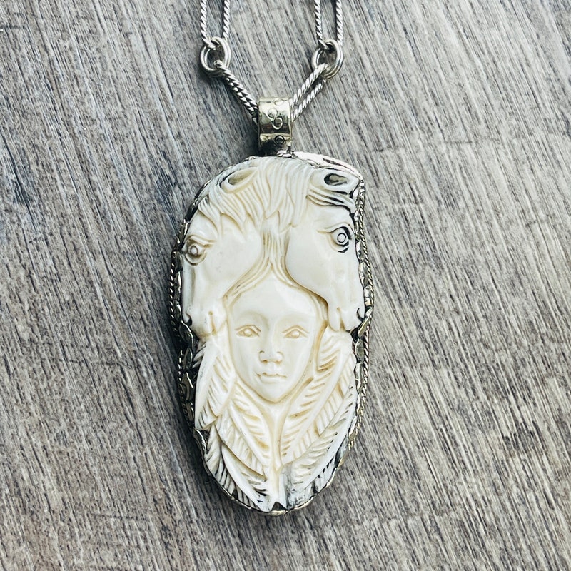 Native Bone Pendants - Etsy