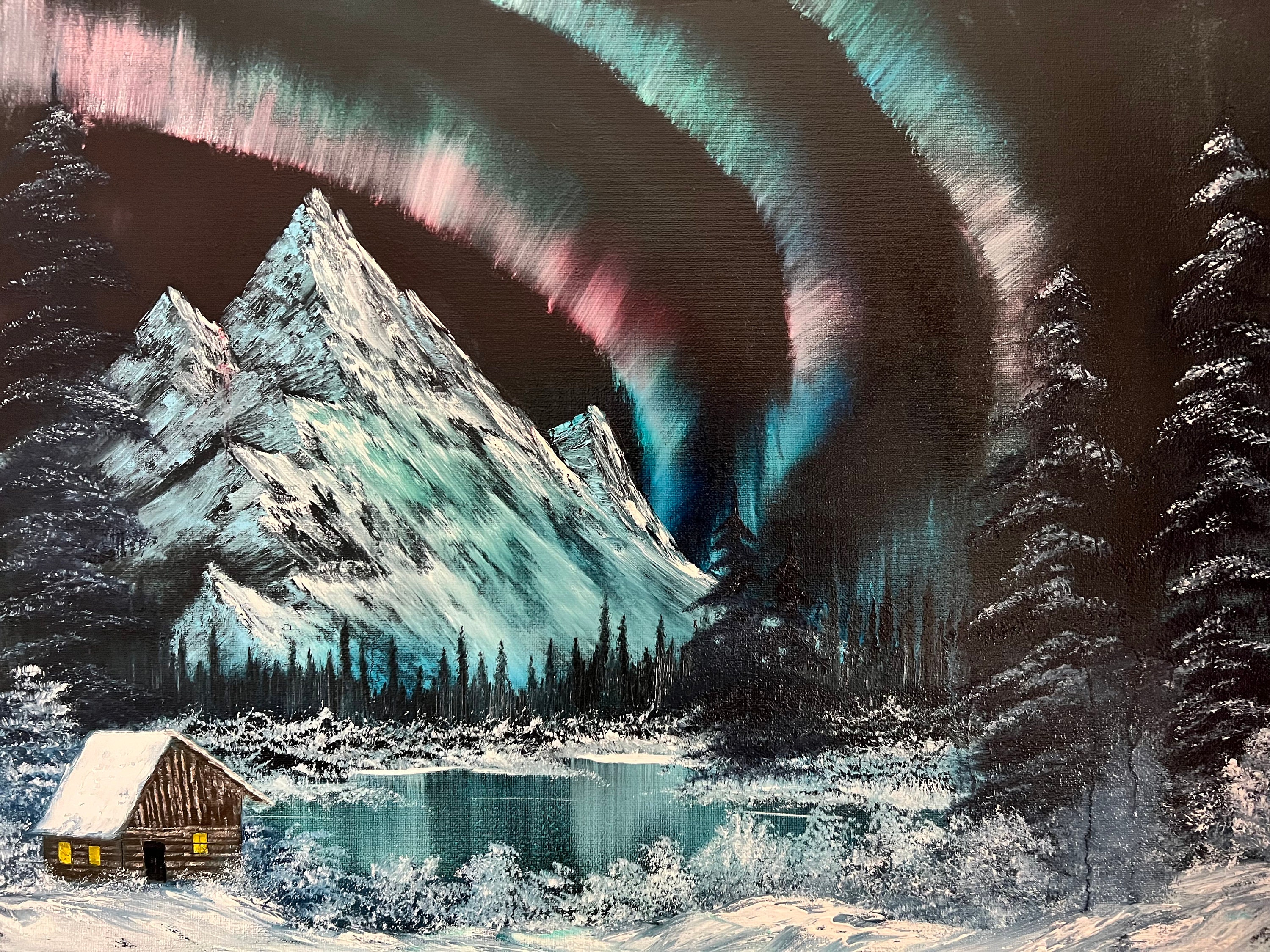 Bob Ross Paintings Northern Lights