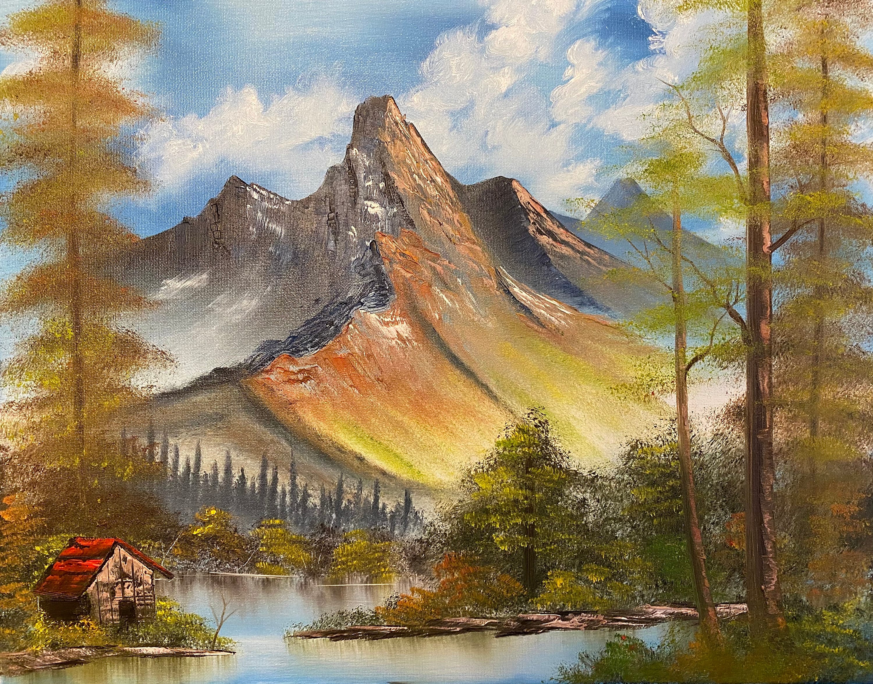 Full Bob Ross Mountain