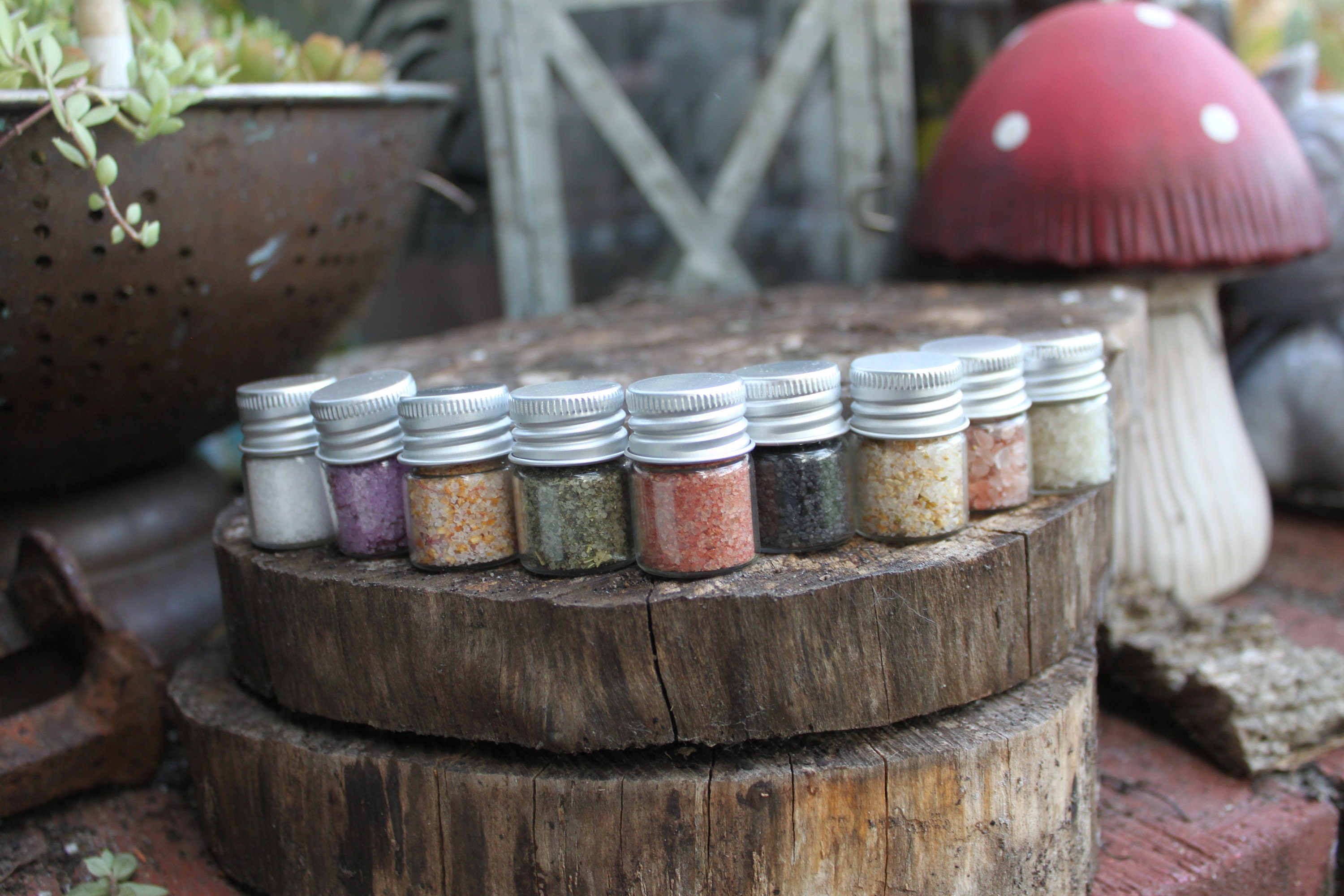 WITCH SALT SET Magickal Salt Set Set of Salts Protection and - Etsy