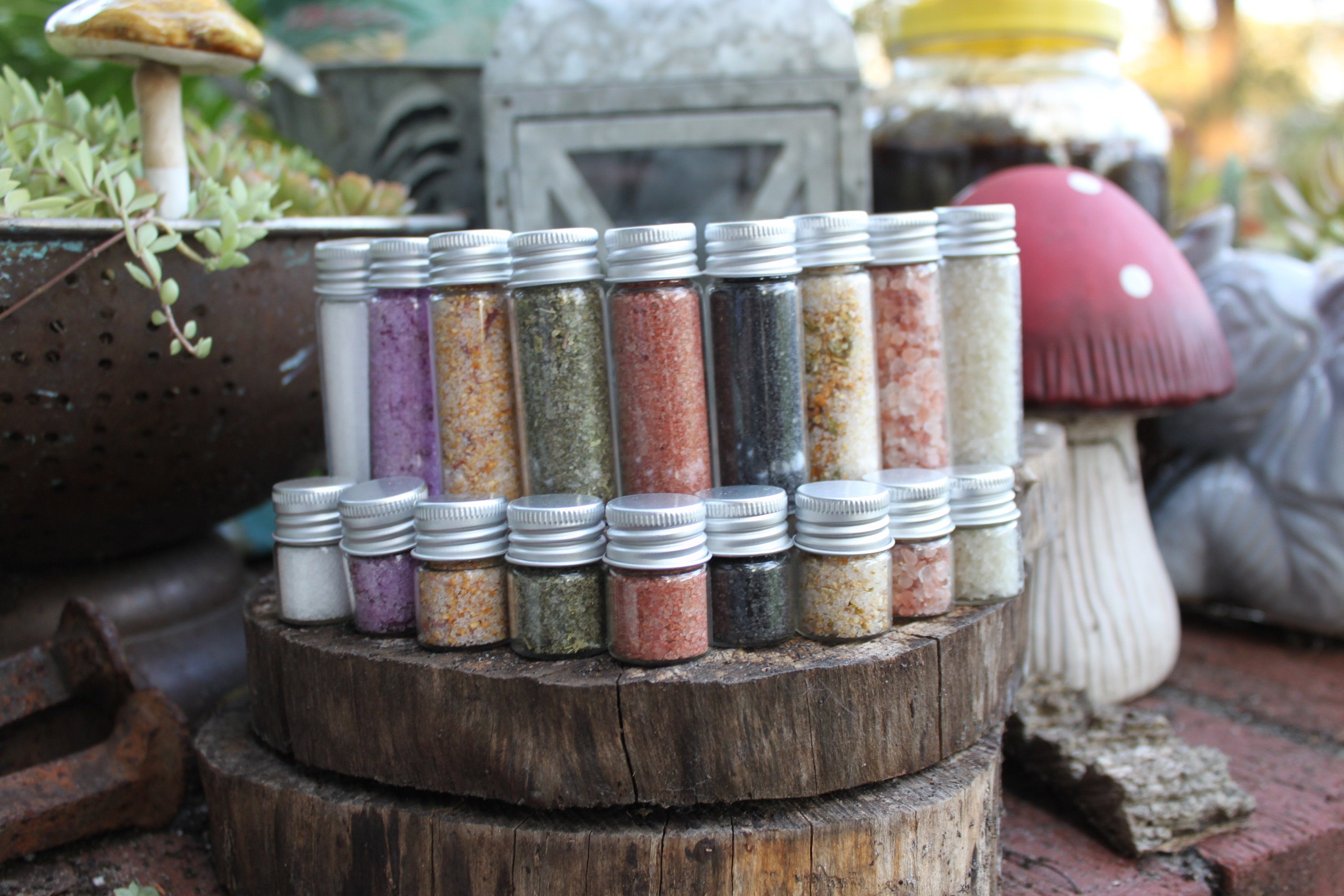 WITCH SALT SET Magickal Salt Set Set of Salts Protection and - Etsy