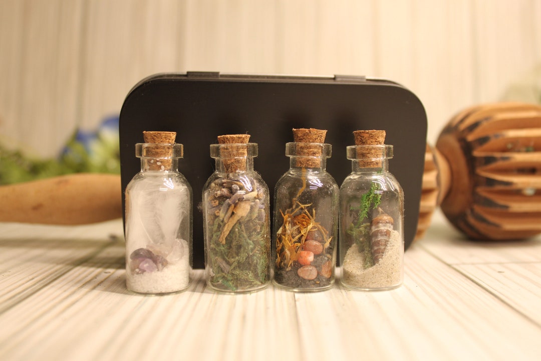 Mini Element Altar - Altar Supplies - Fire - Water - Earth - Air ...