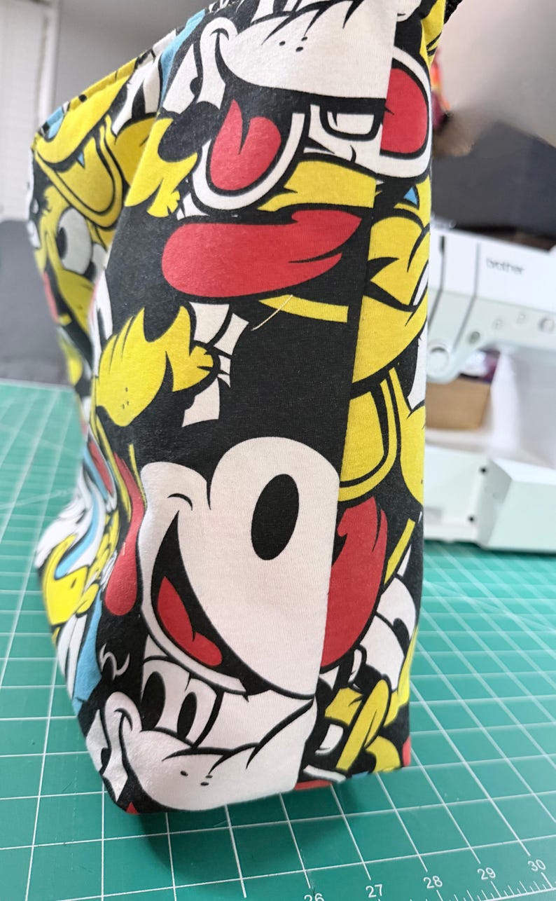 Large Upcycled Crossbody Bag With Adjustable Strap, Multiple Pockets ...