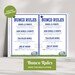 Gray Blue Star Football Bunco Cards | Downloadable Bunco Cards ...