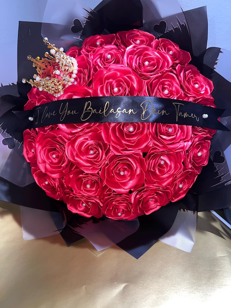 Eternal Rose Bouquet - Etsy