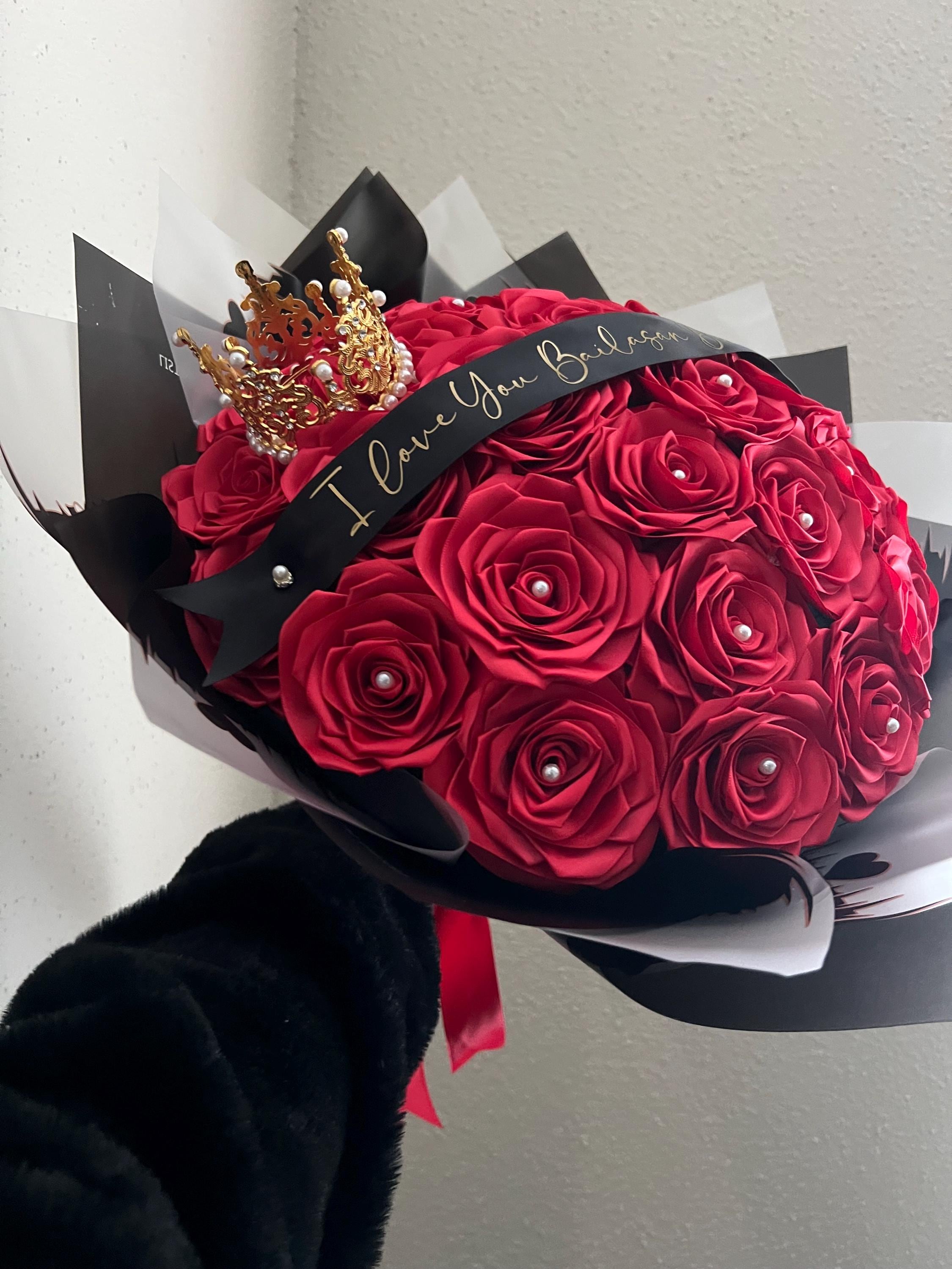 Eternal Rose Bouquet - Etsy