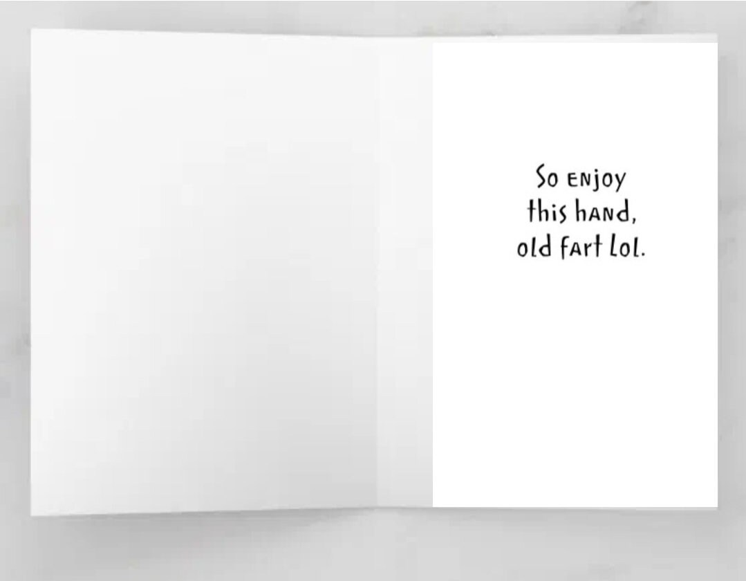 Happy Birthday Card Adult Card X Rated Card Penis Card Blow Job Card Funny Card Greeting