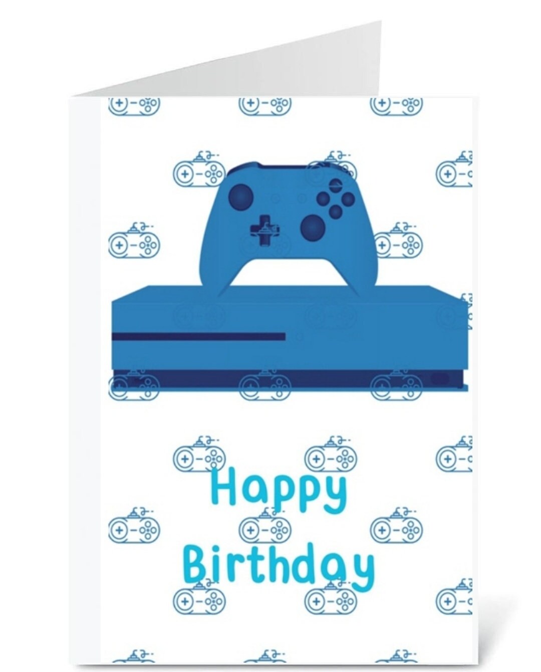 Happy Birthday Card Game System Card Xbox Card Playstation - Etsy