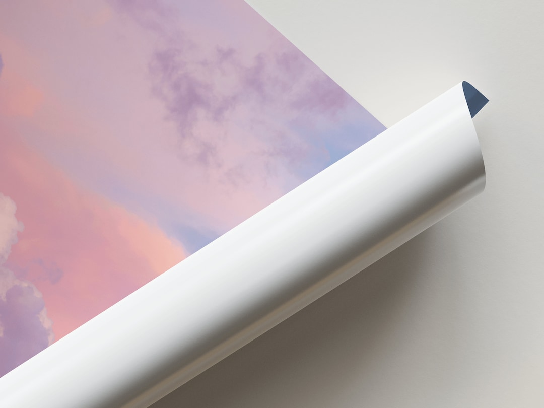 Clouds Sky Sunset Vinyl Portable Flat Lay Product Photography Backdrop ...