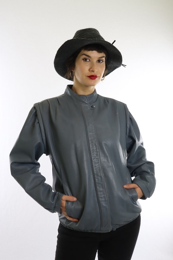 80s baggy jacket blue - Gem